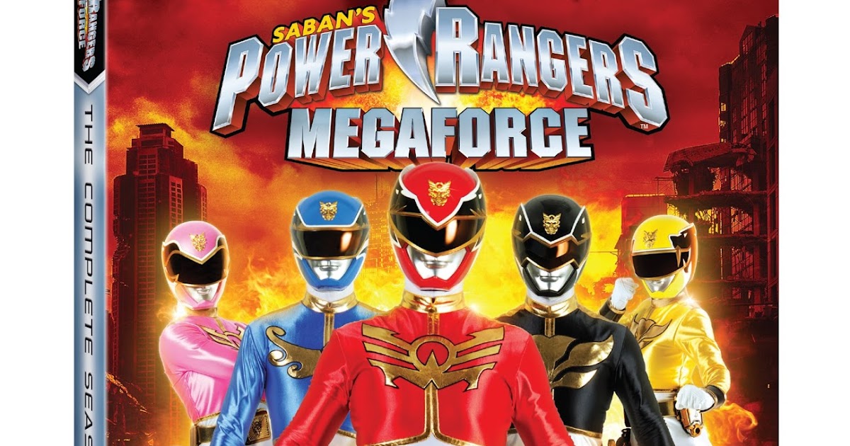 DVD Review - Power Rangers Megaforce: The Complete Season - Ramblings ...
