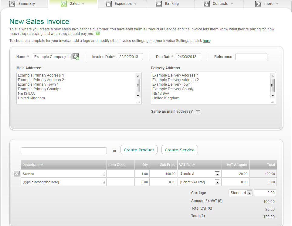 Online Accounting Software Reviews and Ranking: Sage One Accounts
