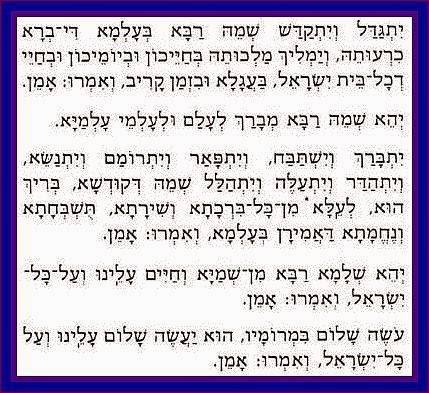 Voice of The Prophetic: The Mourner's Kaddish: