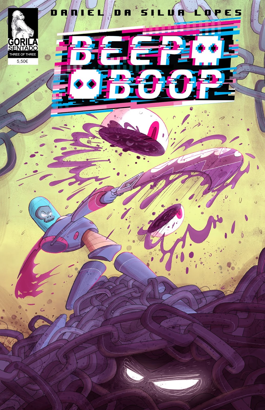 As Leituras do Pedro: Lançamento: Beep Boop #3 (de 3)