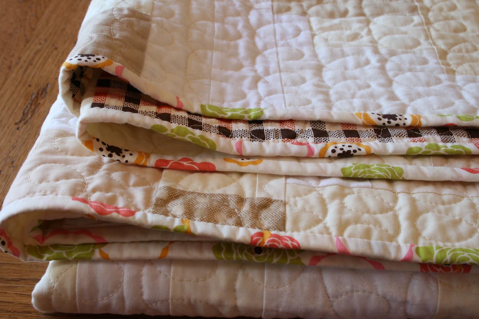 crazy mom quilts: my finished oatmeal quilt!