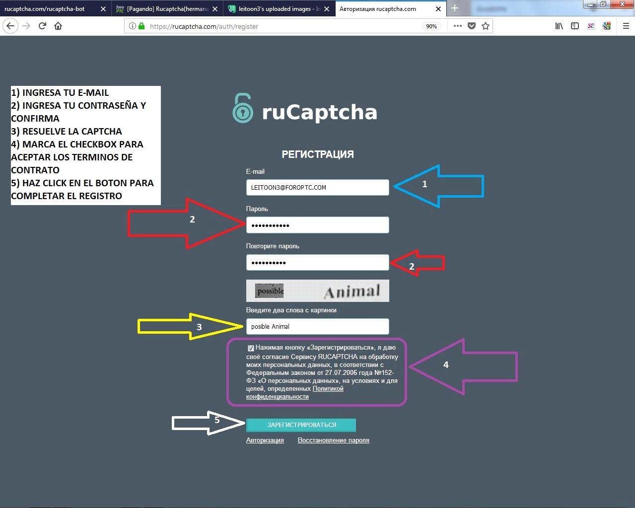 Ganar Dinero por Internet: Que es y como funciona RUCAPTCHA