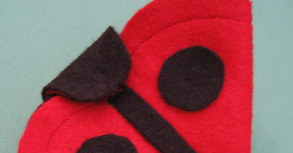 Serendipity Handmade: Ladybug Needle Case Tutorial