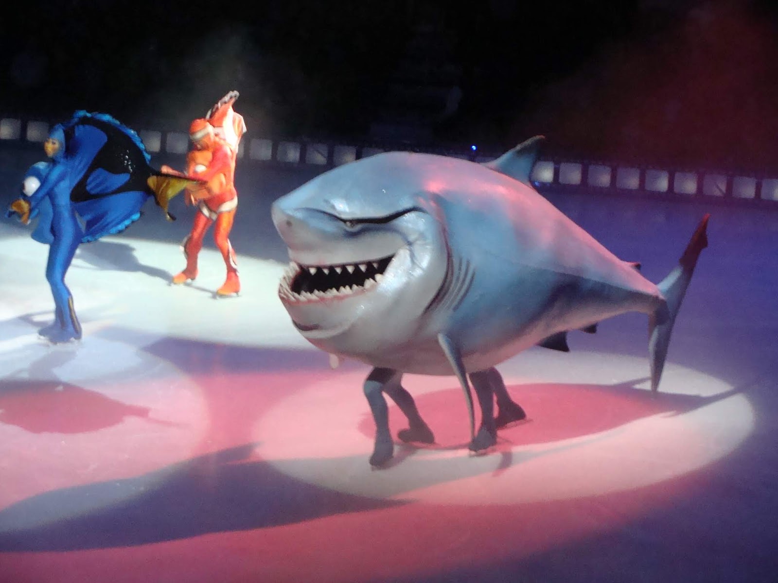 Bruce the Shark On Ice