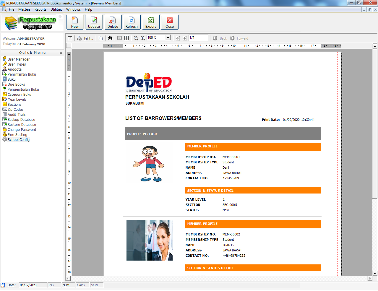 Source Code Perpustakaan Dengan Vb 6 And Menu Quicklauncher Source Code