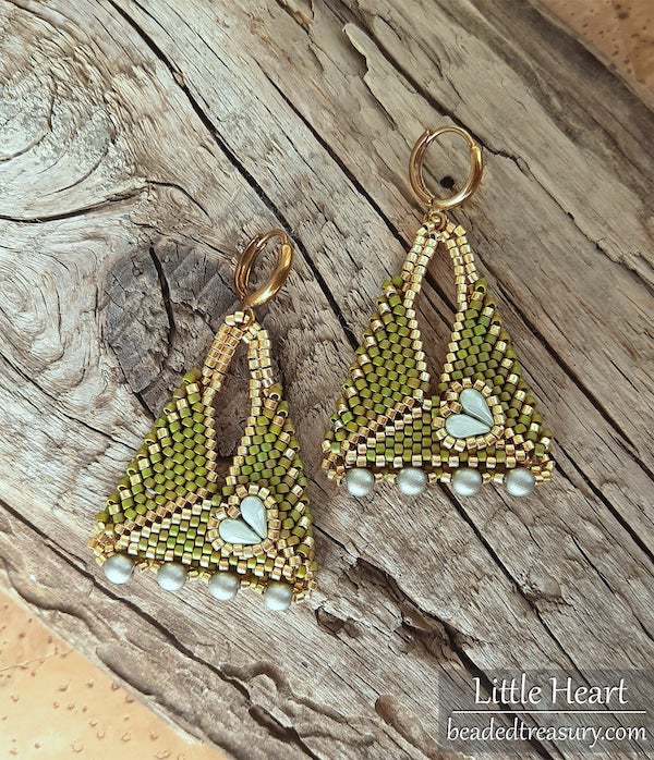 6 Beaded Heart Jewelry Tutorials for Valentine's Day / The Beading Gem