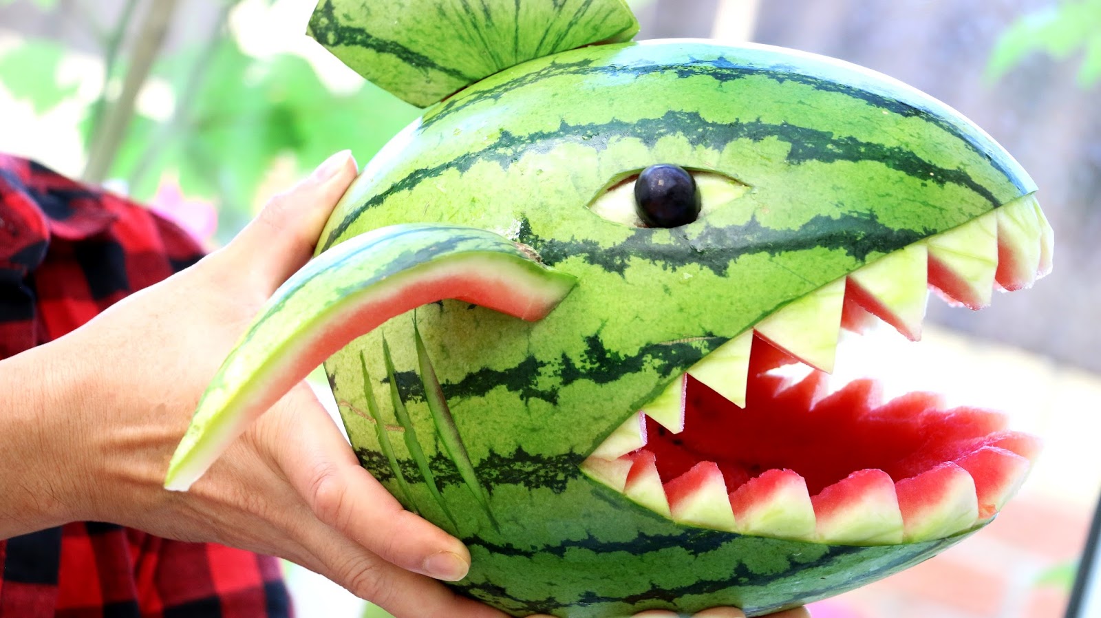 Josephine's Recipes: How To Make Watermelon Shark | Fruit & Vegetable ...