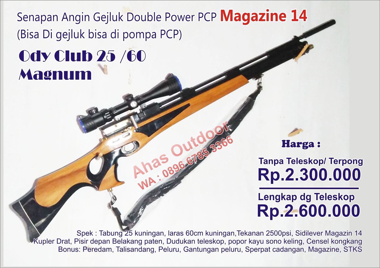 WA 0822 43 080909 ( Telkomsel ) Jual Jenis jenis Senapan Angin online ...