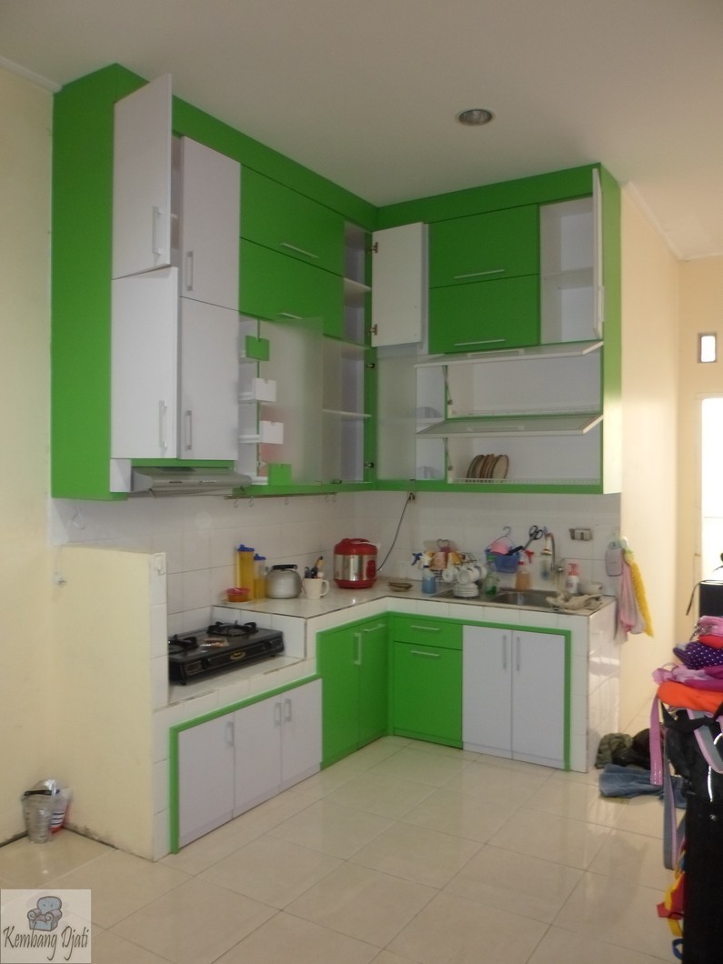 Jual Kitchen Set di Semarang - Kitchen Set Tinggi Sampai Plafon Dengan ...