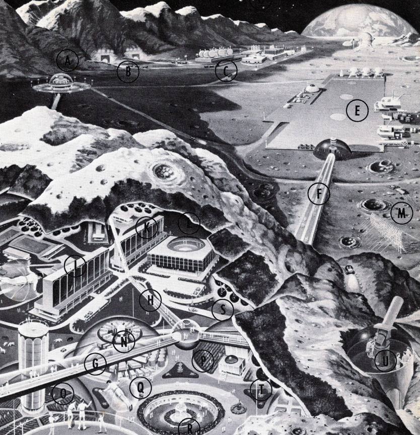 EXONAUTS!: Moon Base Adventures: Cutaways and Illustrations