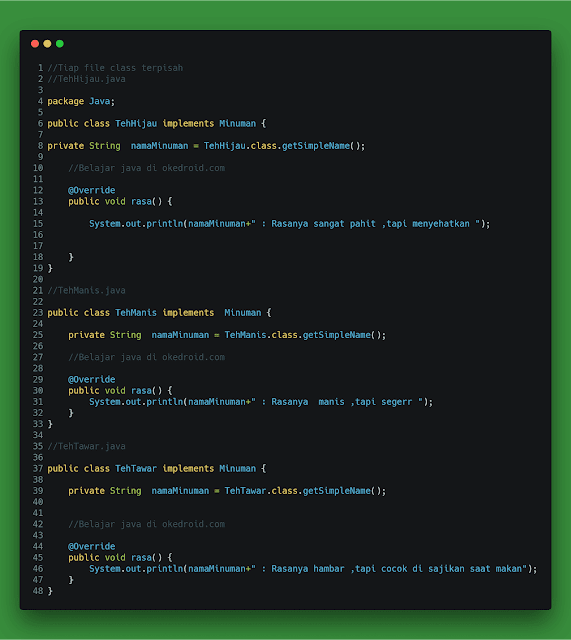 Belajar Abstract Factory Pattern Pada Jadwal Java - Java Media Kita