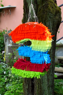 Sew me a fumberlant: Making a Number 3 Piñata
