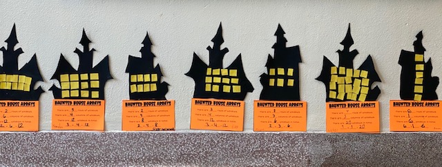 Third Grade's a Charm: Haunted House Arrays