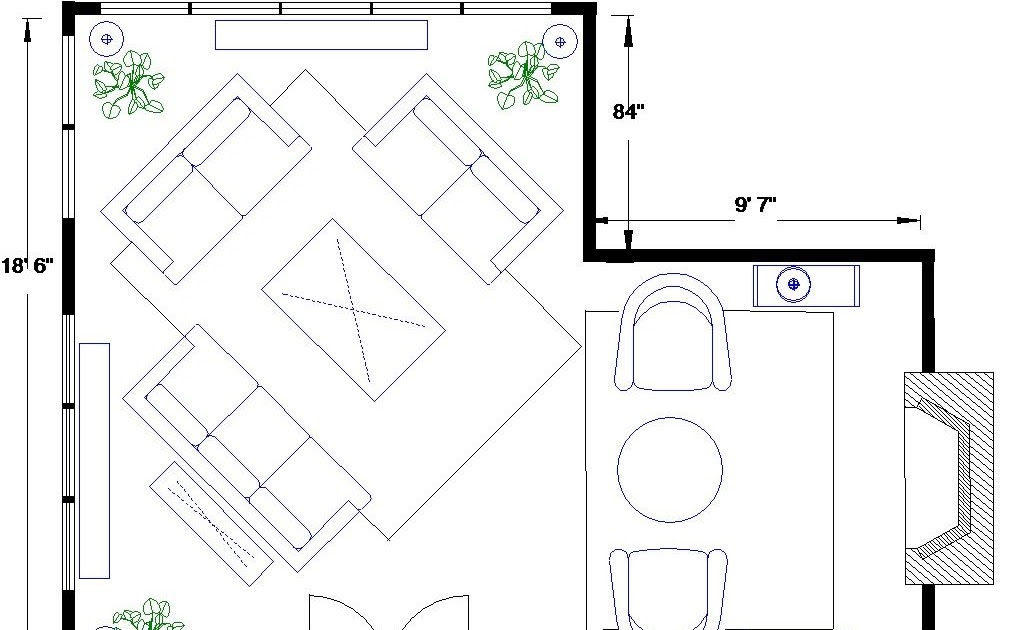 L Shaped Living Room Floor Plan ~ Room Remodelling