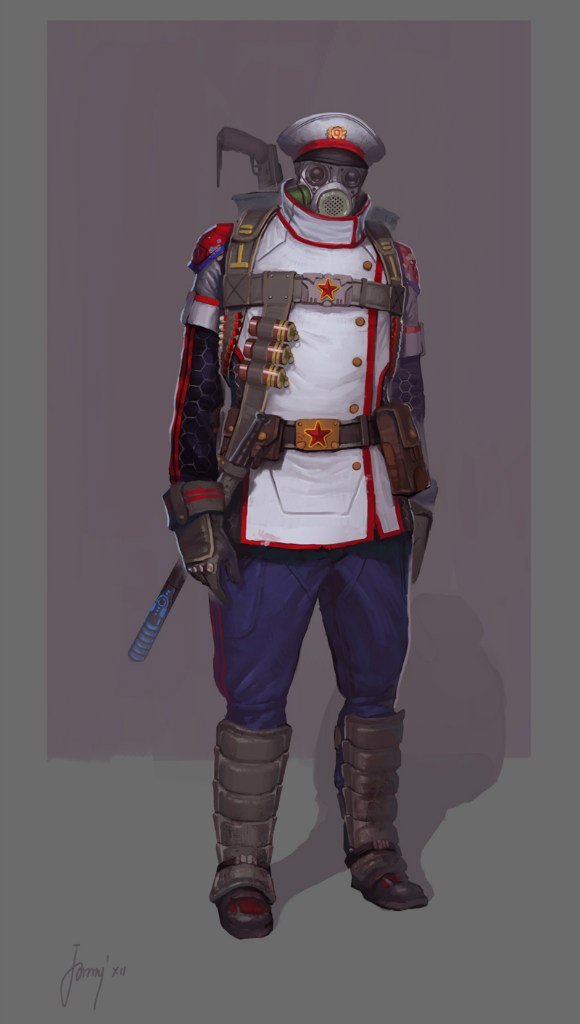 Seduced by the New...: Character Concept Art