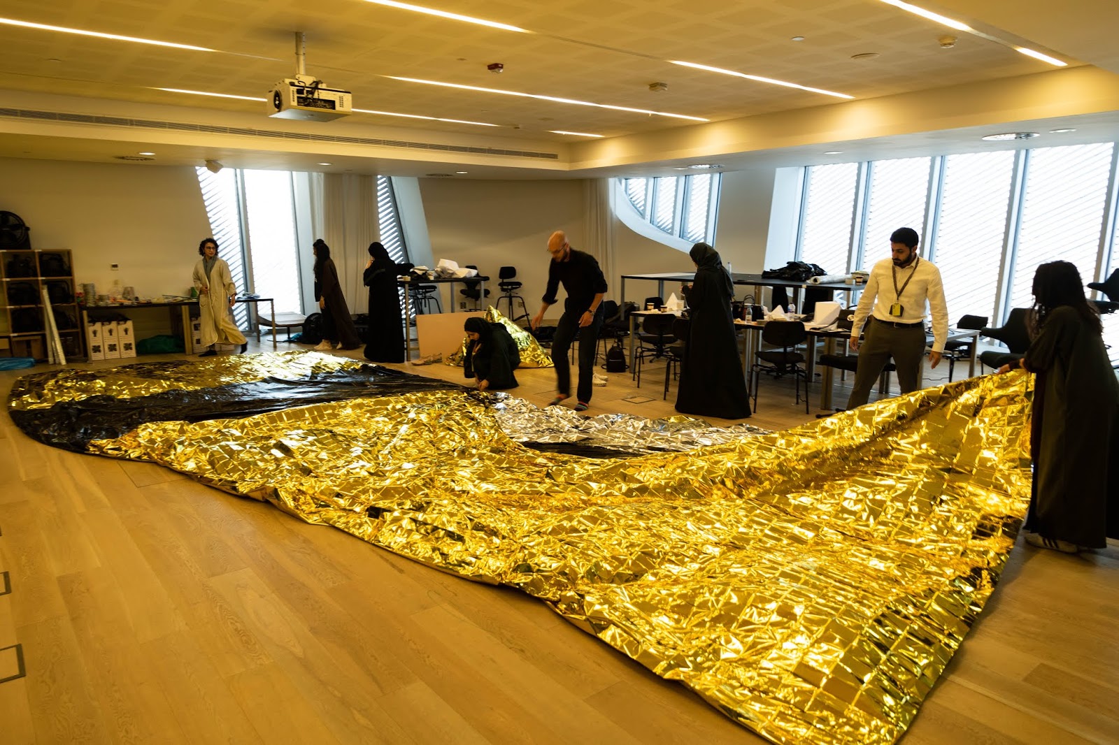 buckylab: Inflatable Space structures workshop - Ithra Tanween 2019