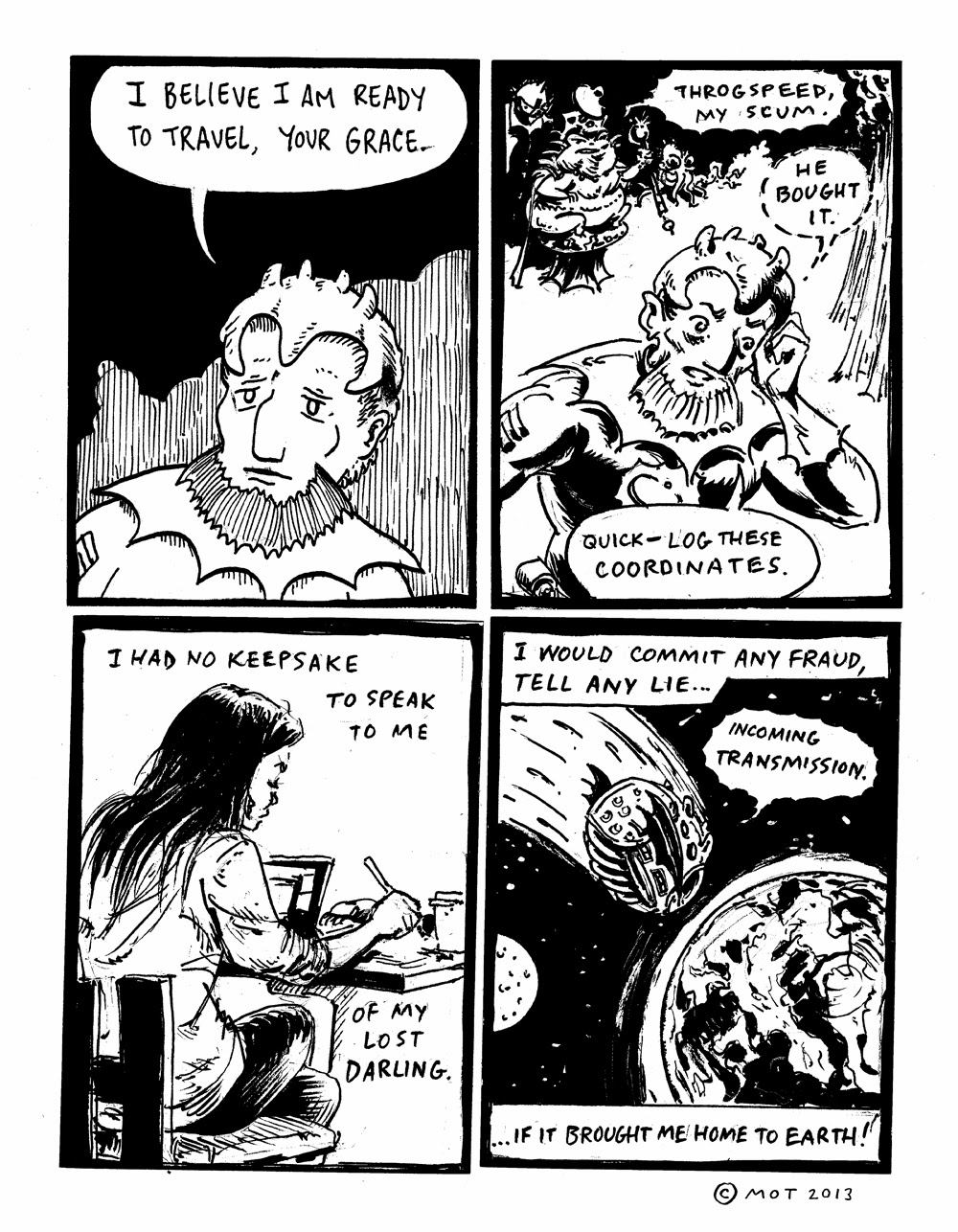 T. Motley, cartooniologist: Draw Two Panels