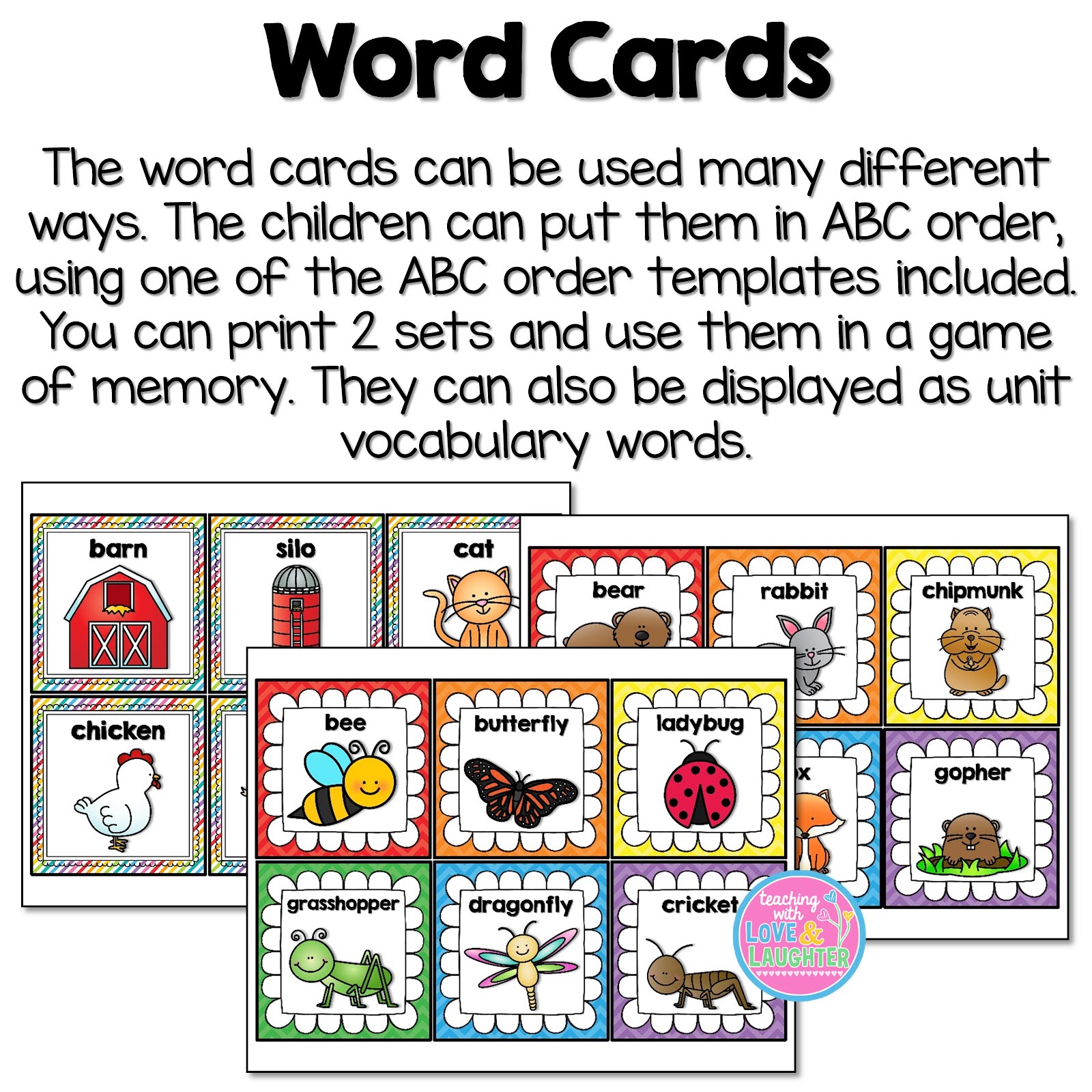 Teaching With Love and Laughter: Let's Label, Draw, and Write the Whole ...