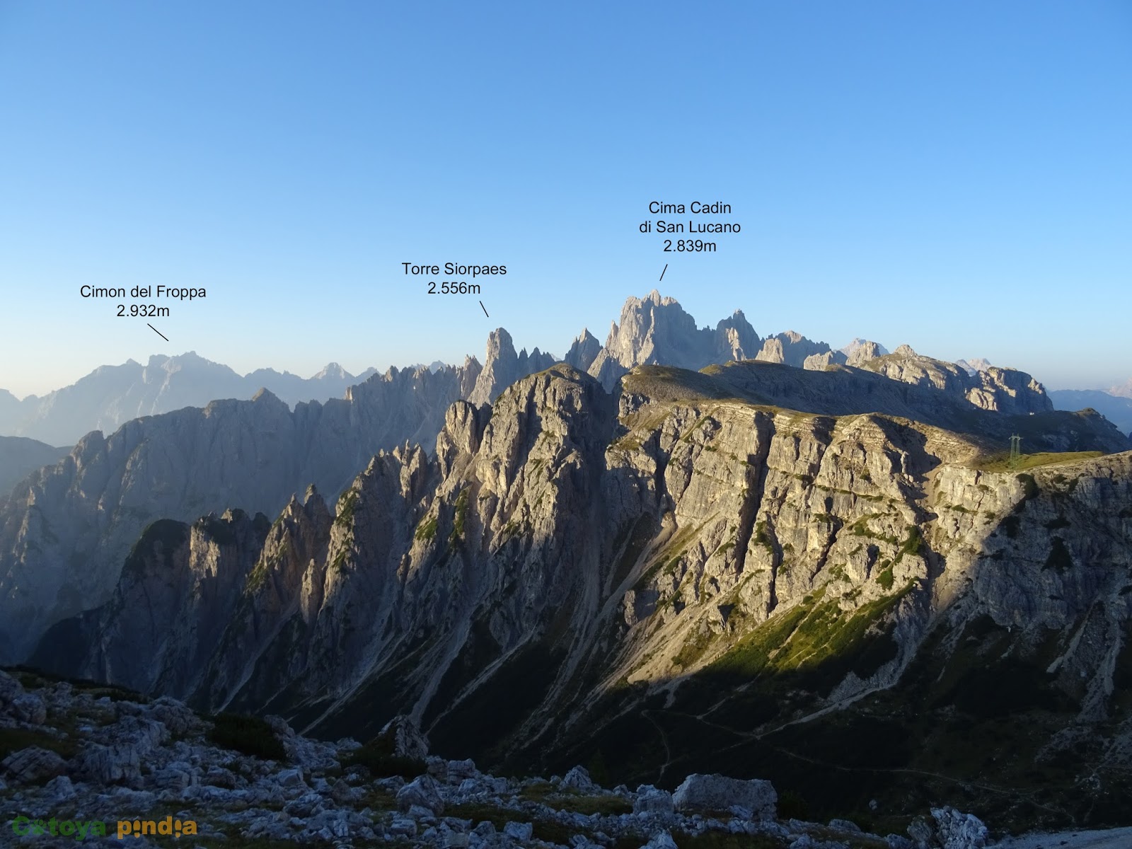 Tre Cime di Lavaredo - Monte Paterno