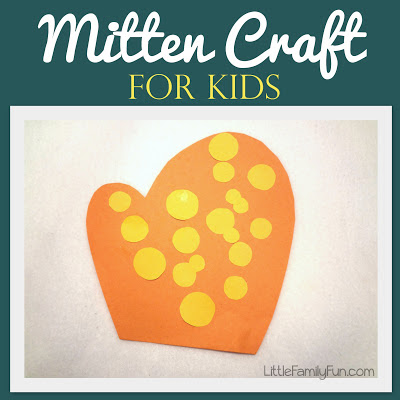 Little Family Fun: Mitten Craft for Kids
