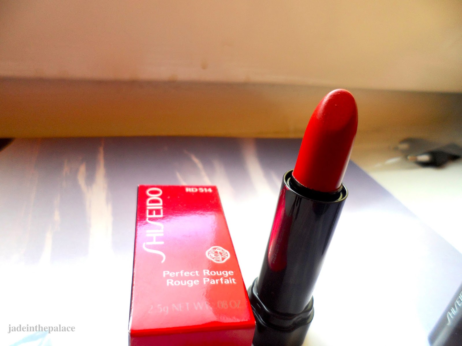 Jade in The Palace: Shiseido Perfect Rouge Parfait - RD 514