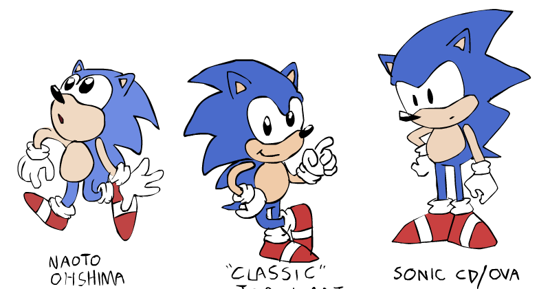 Aaron Long Cartoons - Blog: Sonic designs