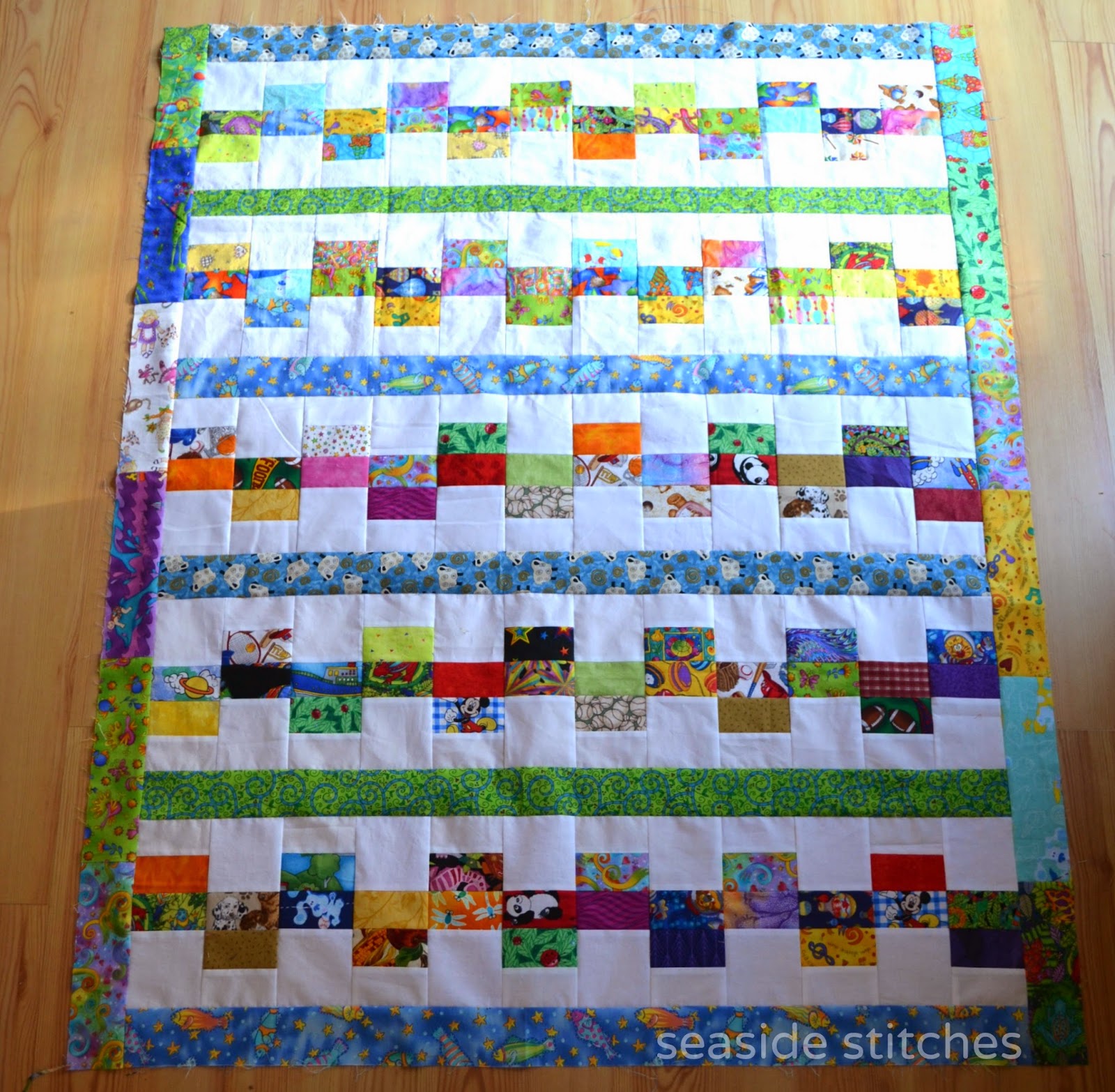 Seaside Stitches: Baby Bricks I