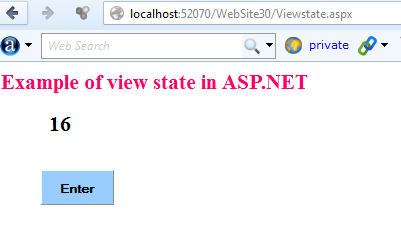 How to use View state and Hidden Fields in asp.net Website | MY.NET ...