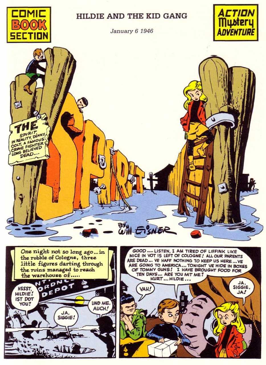 TALES FROM THE KRYPTONIAN: Making a splash : Will Eisner´s THE SPIRIT 2
