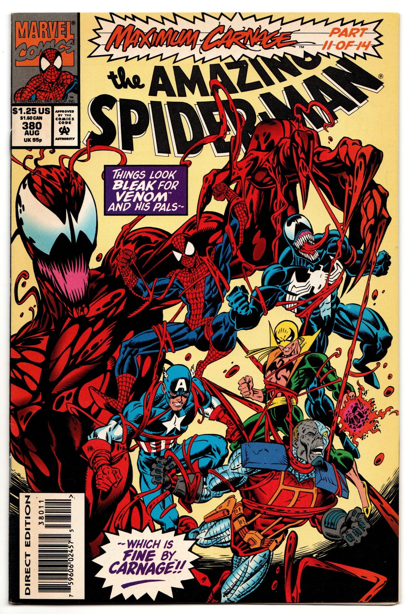 Maximum Carnage 1993 (Sagas Marvel)