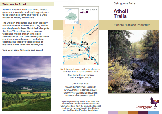 Atholl Estates Ranger Service: New Atholl Walking Trails