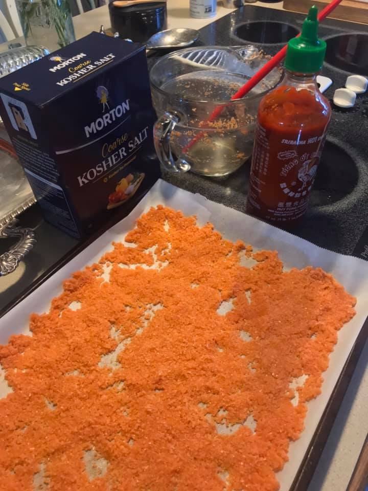 The Empty Nest: Spice up your life! Sriracha Salt recipe