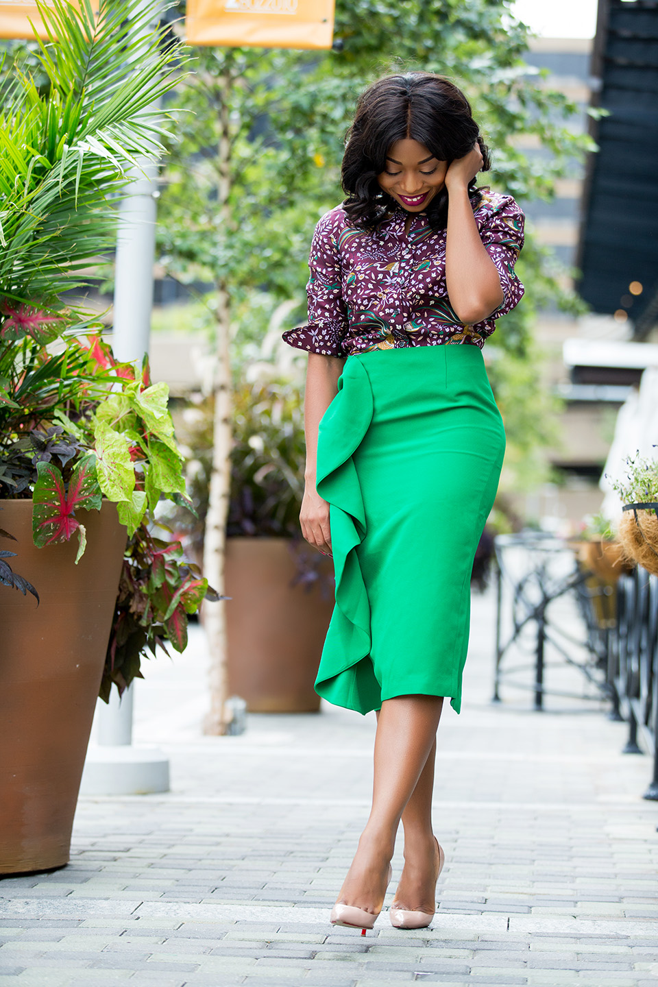 Cascading ruffles - Jadore-Fashion