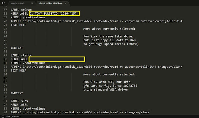 Tutorial Membuat Slax Linux - Tugas Sistem Operasi | Web Design Purbalingga