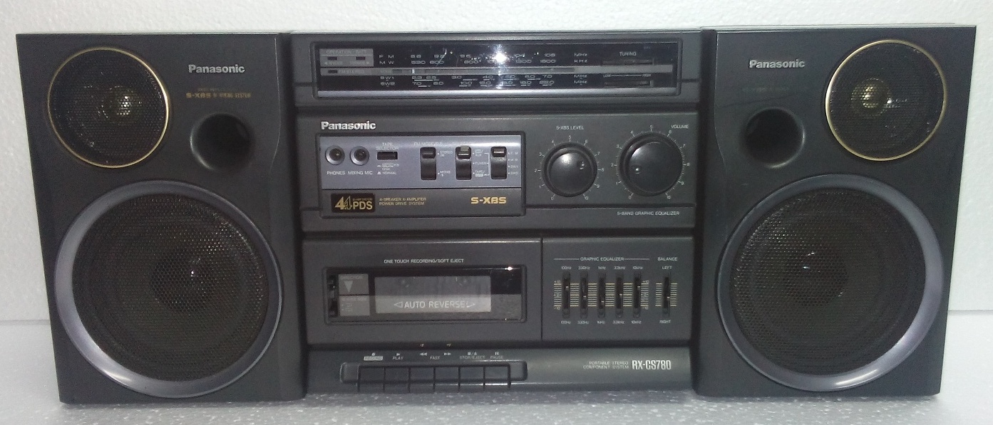 BARANG BARANG ELEKTRIK TERPAKAI DAN RARE: MINI COMPO PANASONIC MODEL RX ...