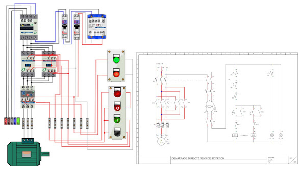Some motor starter diagram - electrical and electronics technology degree