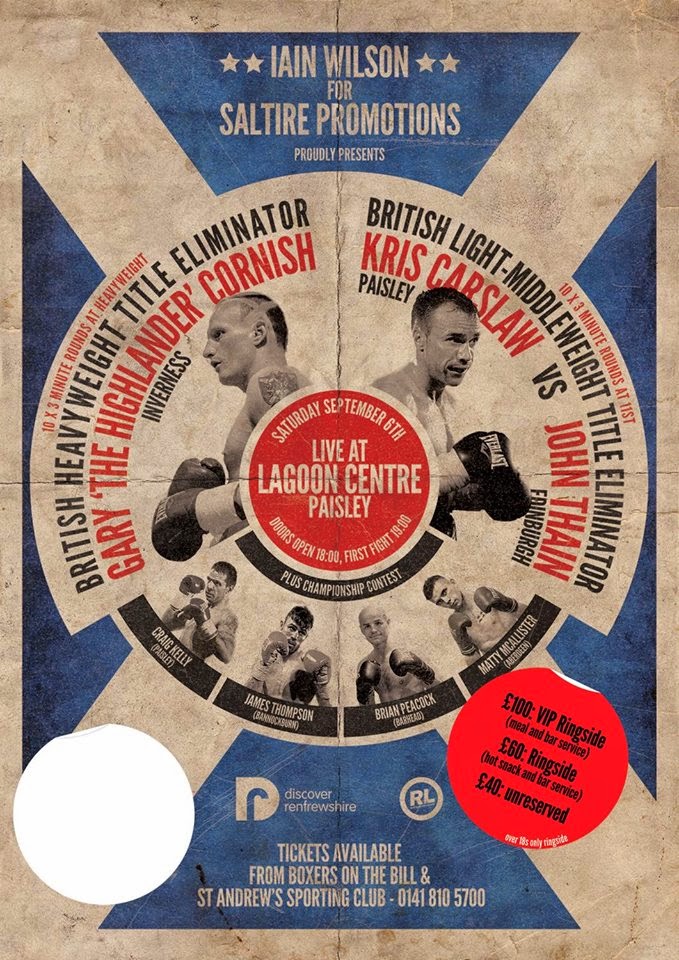 British Heavyweight Boxing: Gary 'Highlander' Cornish
