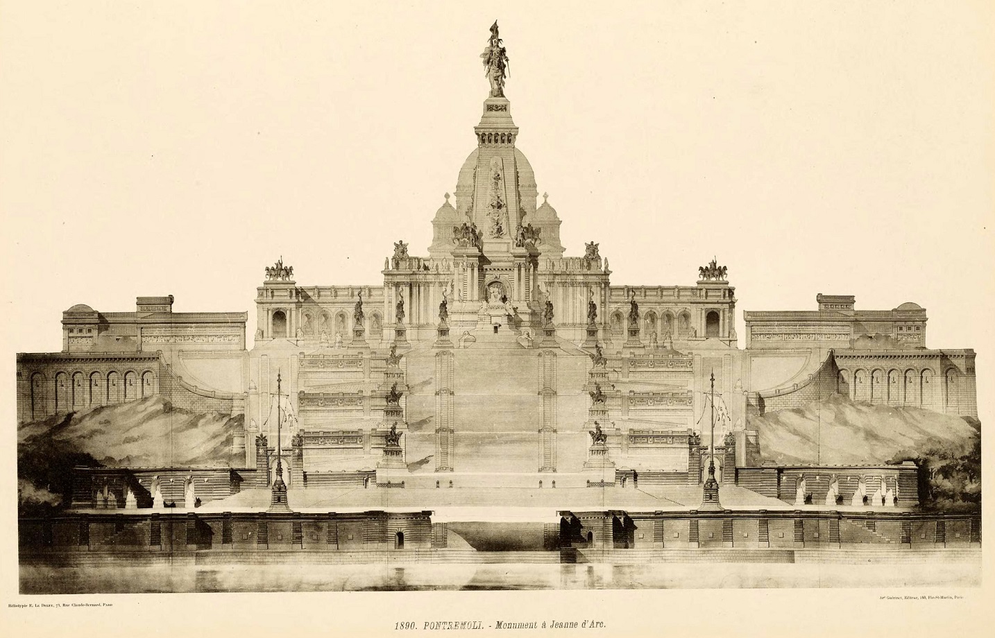 bensozia: Unbuilt Monuments of Nineteenth-Century France