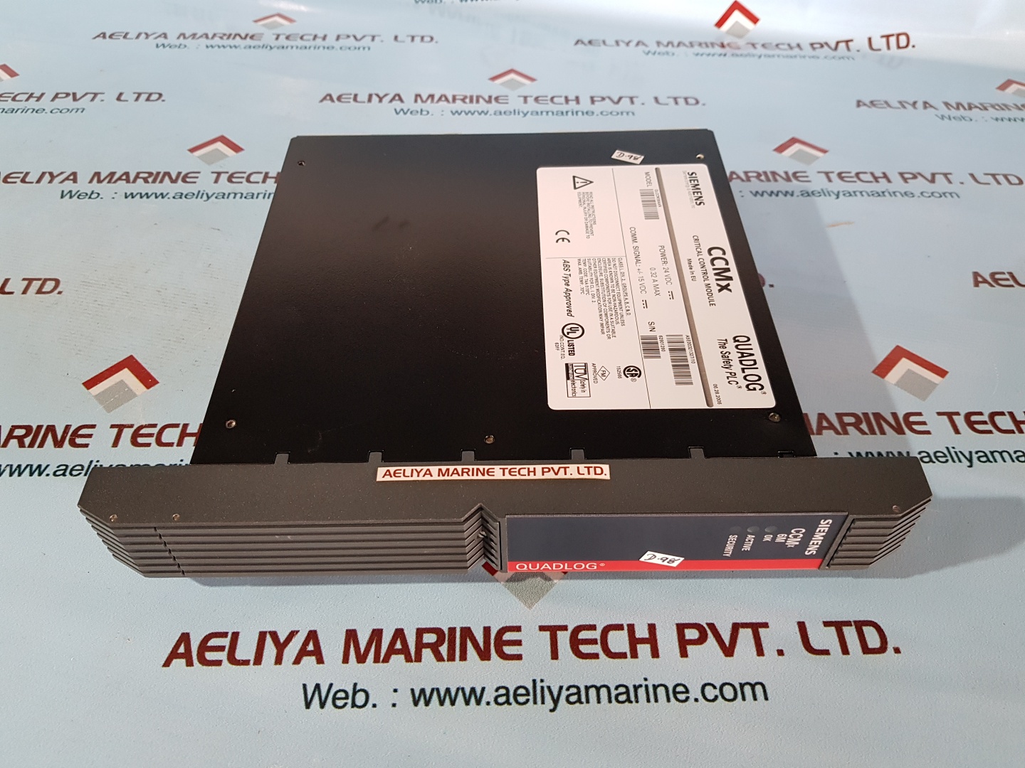 SIEMENS QLCCM36AAN CCMX QUADLOG CRITICAL CONTROL MODULE - Aeliya Marine