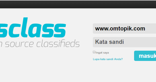 Panduan Petunjuk Untuk Admin Osclass - www.omtopik.com