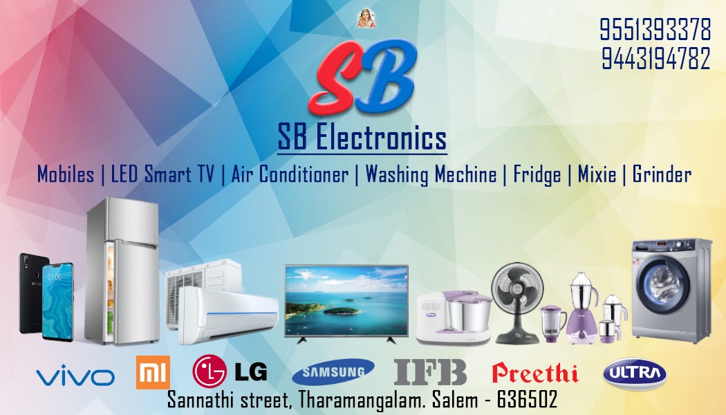 SB ELECTRONICS HOME APPLIANCES SALES AND SERVICES