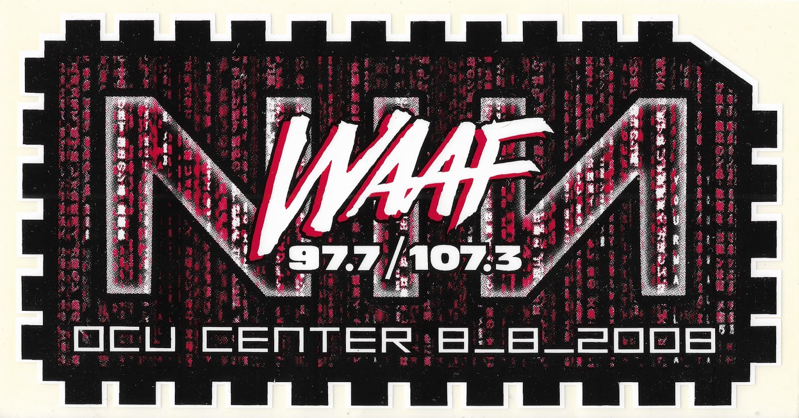 Radio Sticker of the Day: WAAF