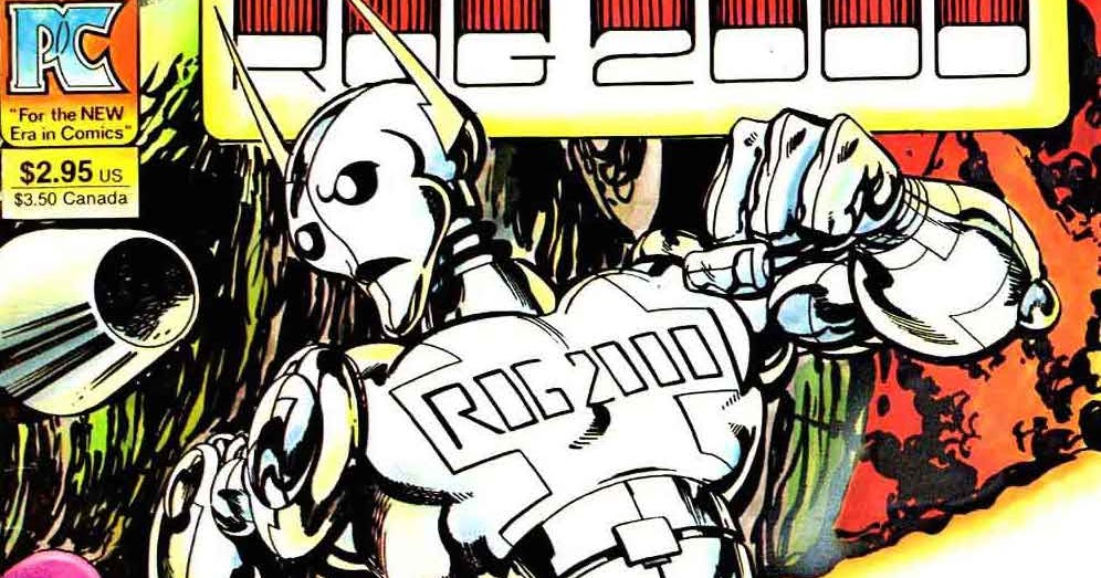 Rog 2000 - John Byrne art, cover & reprints - Pencil Ink