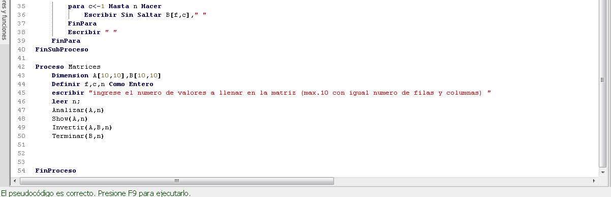 Computación Aplicada 21046: Ejemplos de algoritmos con PSeint Computación Aplicada 21046: Ejemplos de algoritmos con PSeint