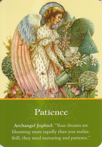 Got Angel? : Archangel Oracle Card for 6-8-16 Patience