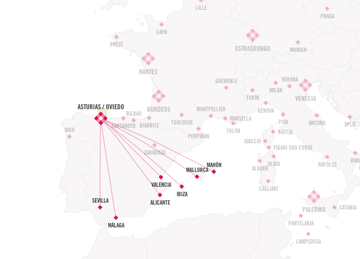 VOLOTEA PONE A LA VENTA LAS 7 PRIMERAS RUTAS DE SU NUEVA BASE EN ...