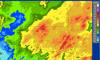 30 Day Winter Wheat Belt Precipitation