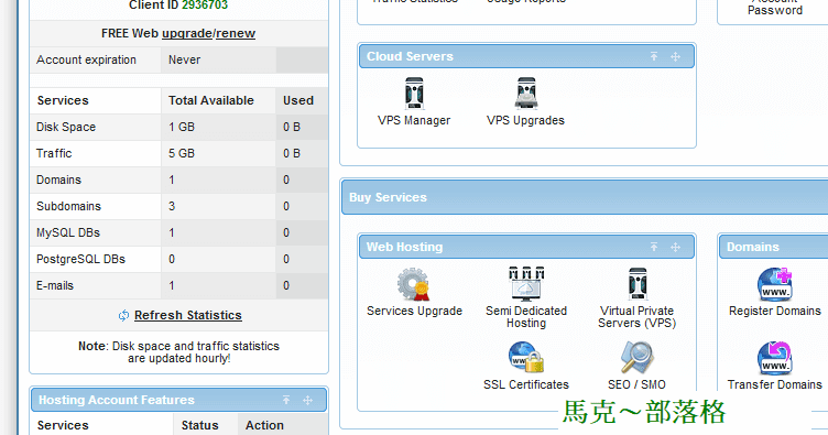 Knows: awardspace 帳號申請 使用教學 攻略指南