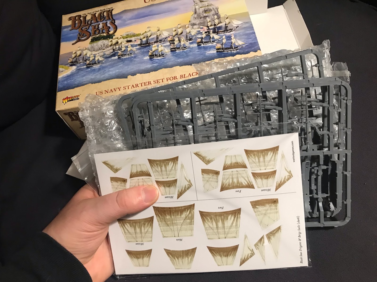 The Ranger's Miniatures: Black Seas: US Navy Starter Set