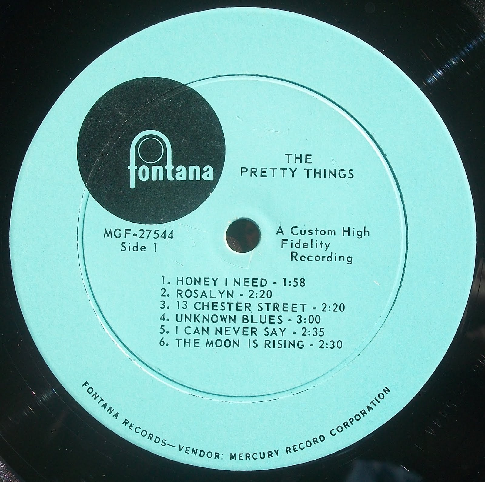 Record Collector's Journal: Pretty Things And Small Faces